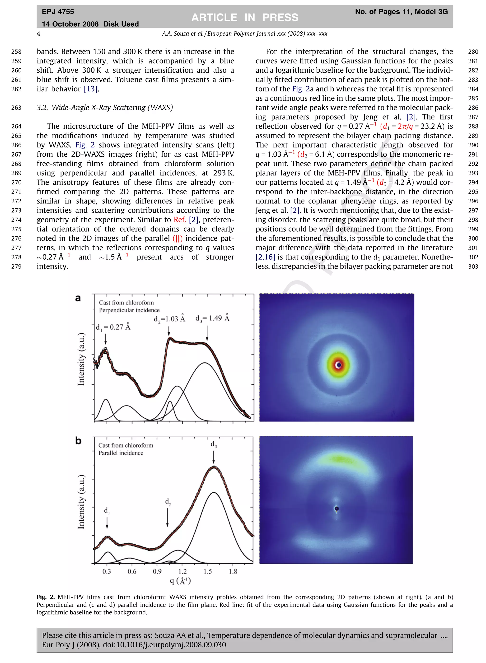 European Polymer Journal | PDF | Chemistry | Science