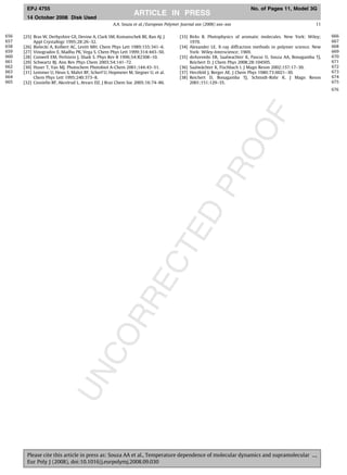 European Polymer Journal | PDF | Chemistry | Science