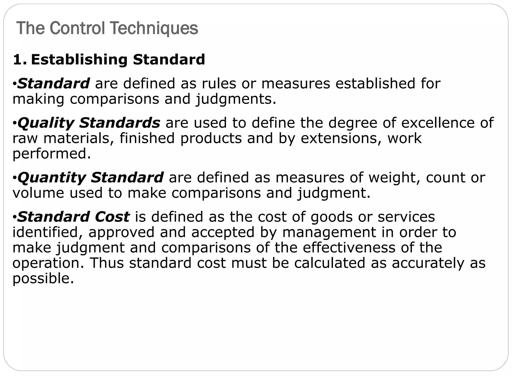 Food and Beverage Cost Control | PPT