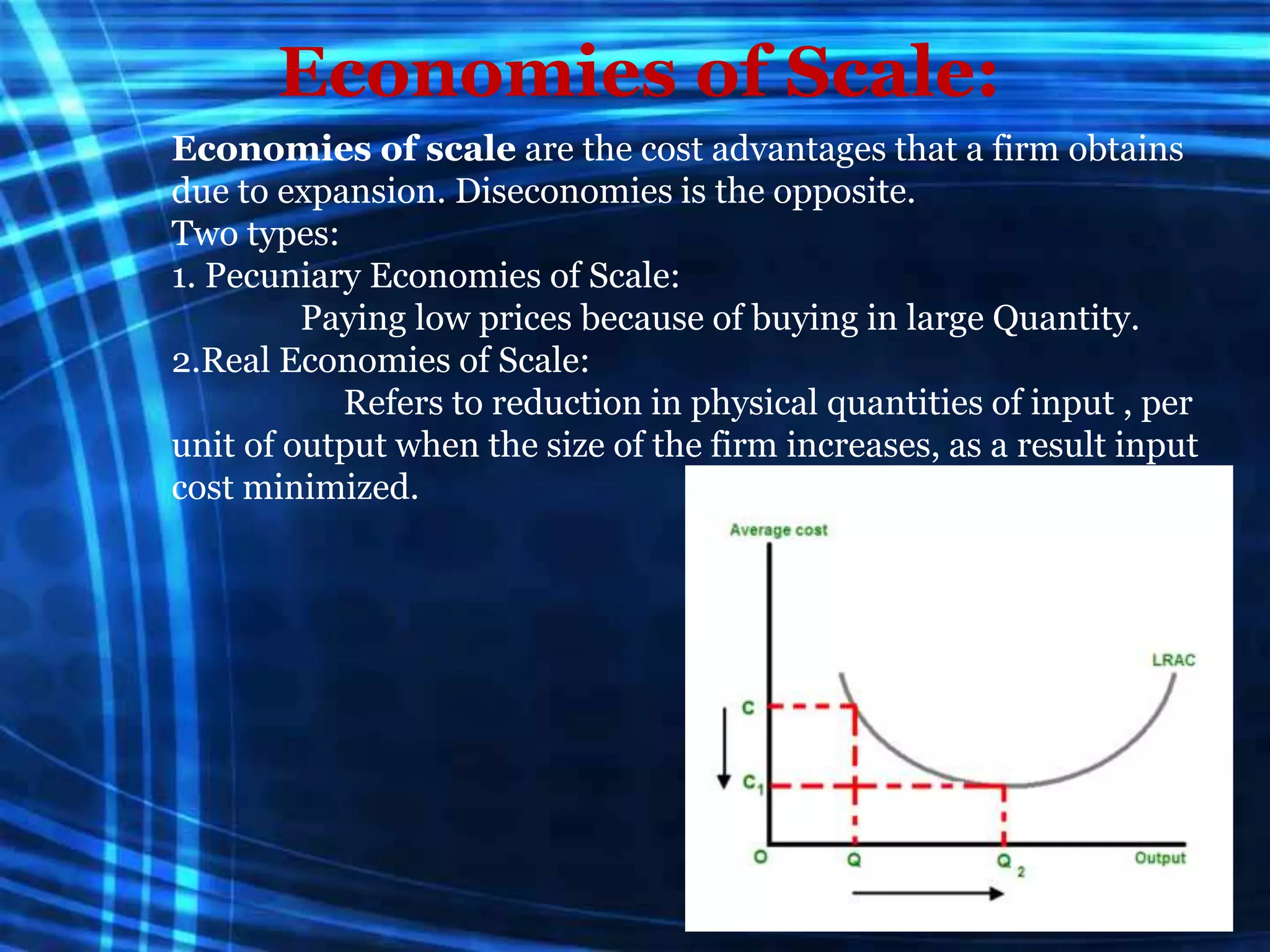 ECONOMICS COST CONCEPT | PPTX