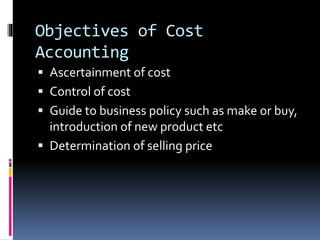 Cost accounting | PPSX