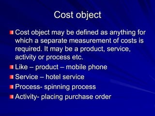 Cost accounting | PPT