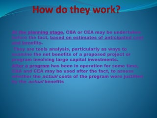 Cost benefit analysis | PPTX