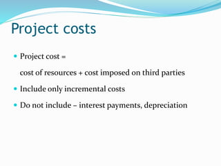 Cost benefit analysis (environmental impact assessment) | PPTX