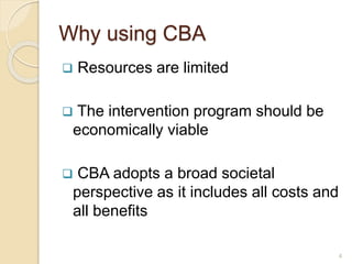 Cost benifit analysis | PPT