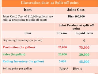Cost - Chapter 6, Cost Allocation Joint Cost.pptx