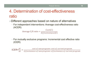 Cost Effectiveness Analysis in Health Care | PDF