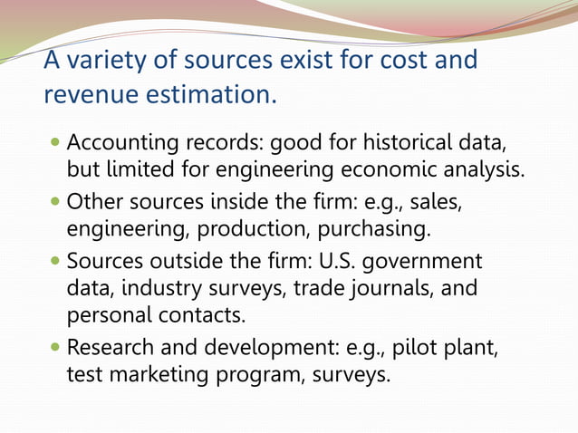 Cost-Estimation-Techniques unit 2.pptx | Business Accounting & Finance ...