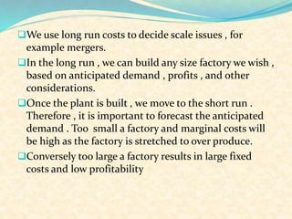 Cost output relationship | PPTX