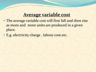 Cost output relationship | PPTX