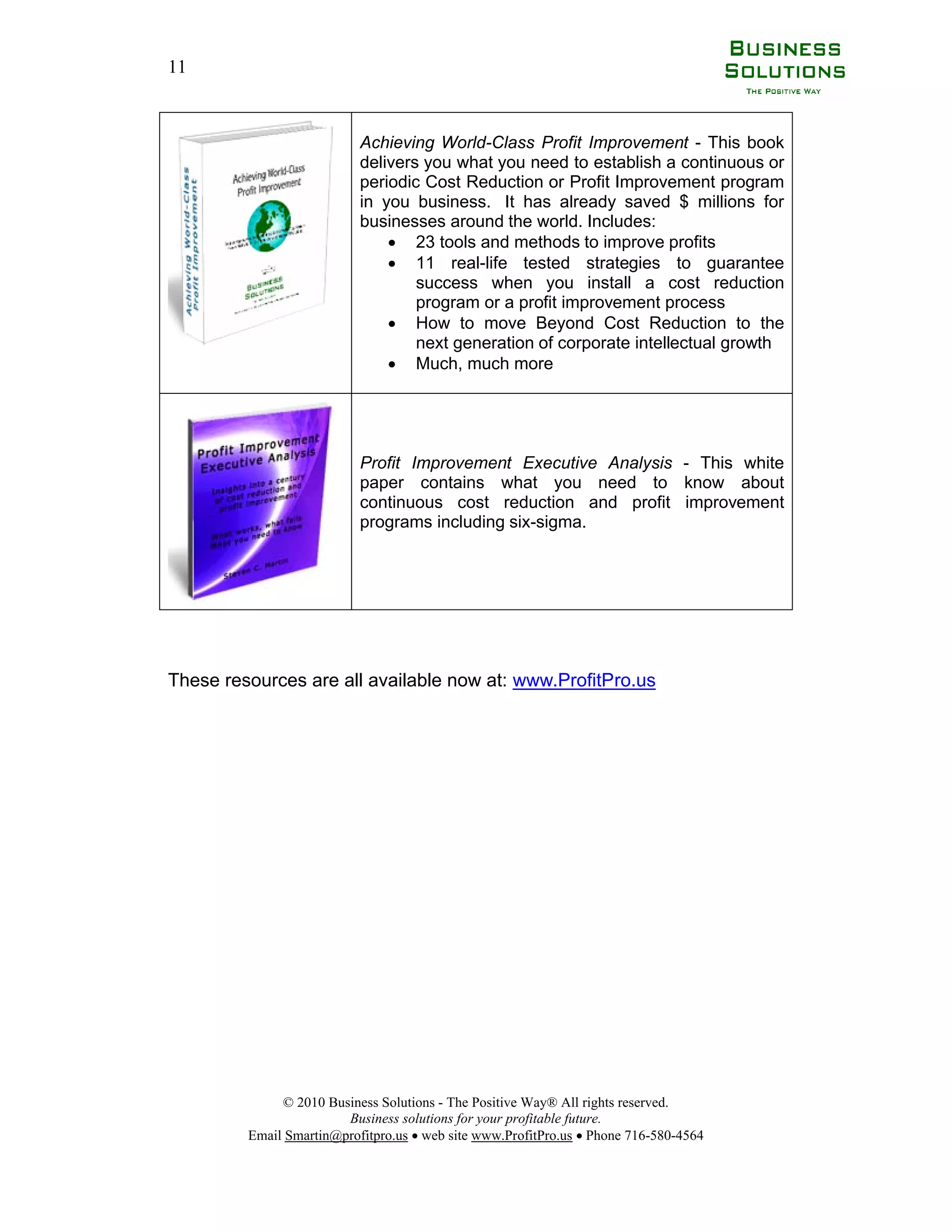 Cost reduction-report | PDF