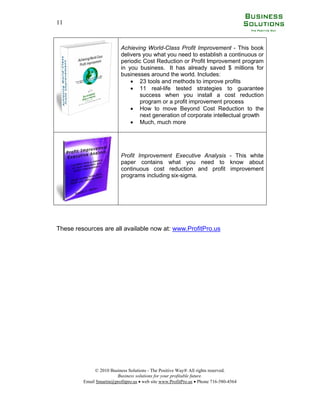 Cost reduction-report | PDF