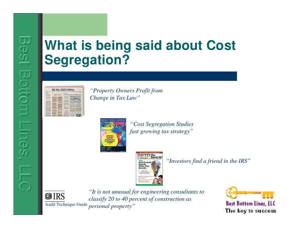 Cost Segregation Study