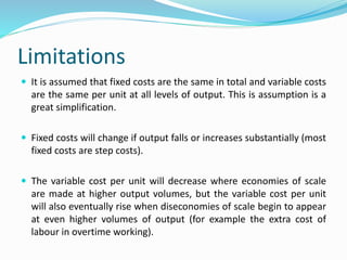 Cost volume-profit (cvp) | PPTX