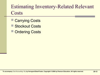 cost12eppt_20.ppt_Inventory Management JIT | PPT