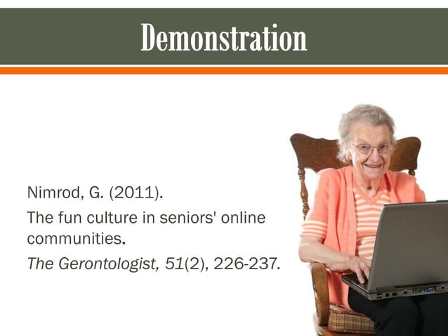 Using netnography for studying "pure" cyber-cultures | PPT