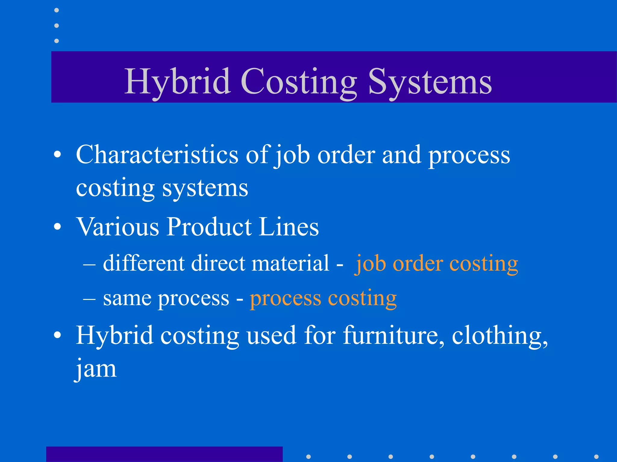 Process Costing | PPT