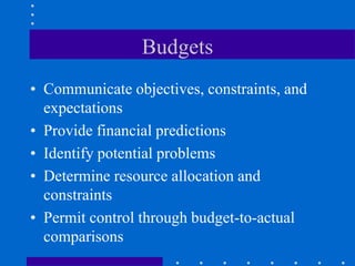 The Master Budget | PPT