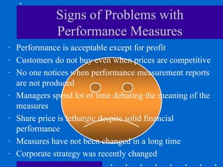 Measuring Short-Run Organizational Performance | PPT