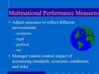 Measuring Long-Run and Nonfinancial Organizational Performance | PPT