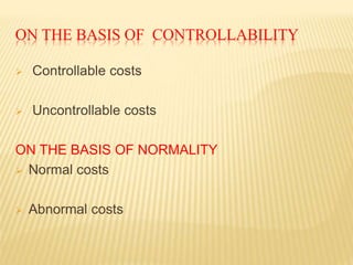 Cost Accounting meaning and objective... | PPT