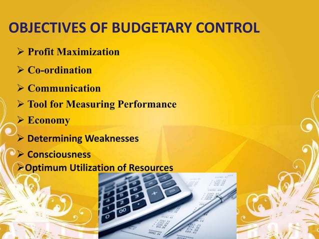 BUDGETARY CONTROL | PPT