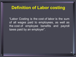 Overview of Cost accounting | PPT | Business Accounting & Finance ...
