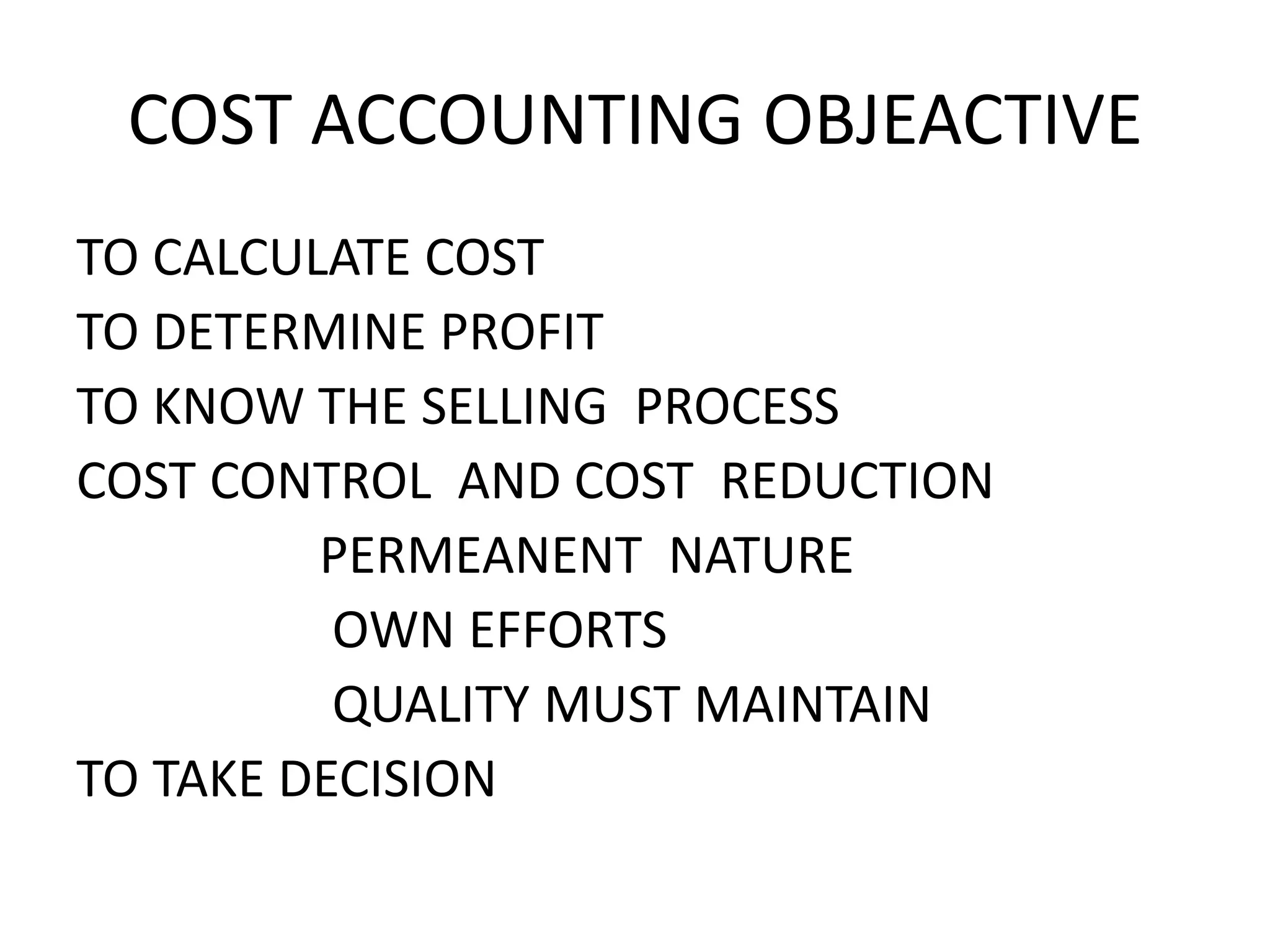 Cost accounting | PDF