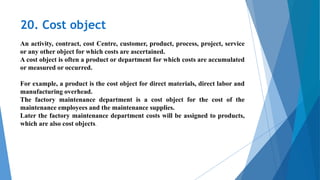 glossary Cost accounting.docx