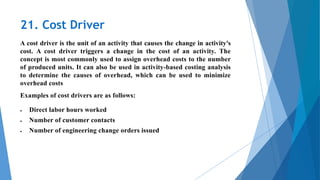 glossary Cost accounting.docx