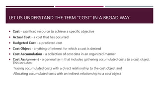 Cost accounting | PPT