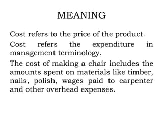 Cost accounting | PPT