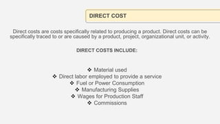 Cost accounting | PPTX