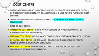 Cost accounting | PPT