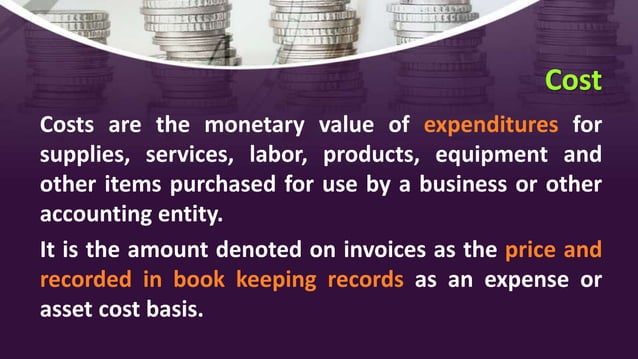 COST ACCOUNTING INTRODUCTION | PPTX