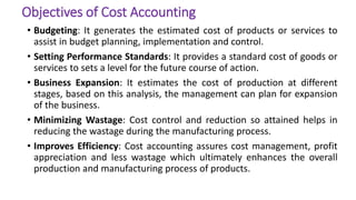 Cost Accounting.pptx | Business Accounting & Finance | Business