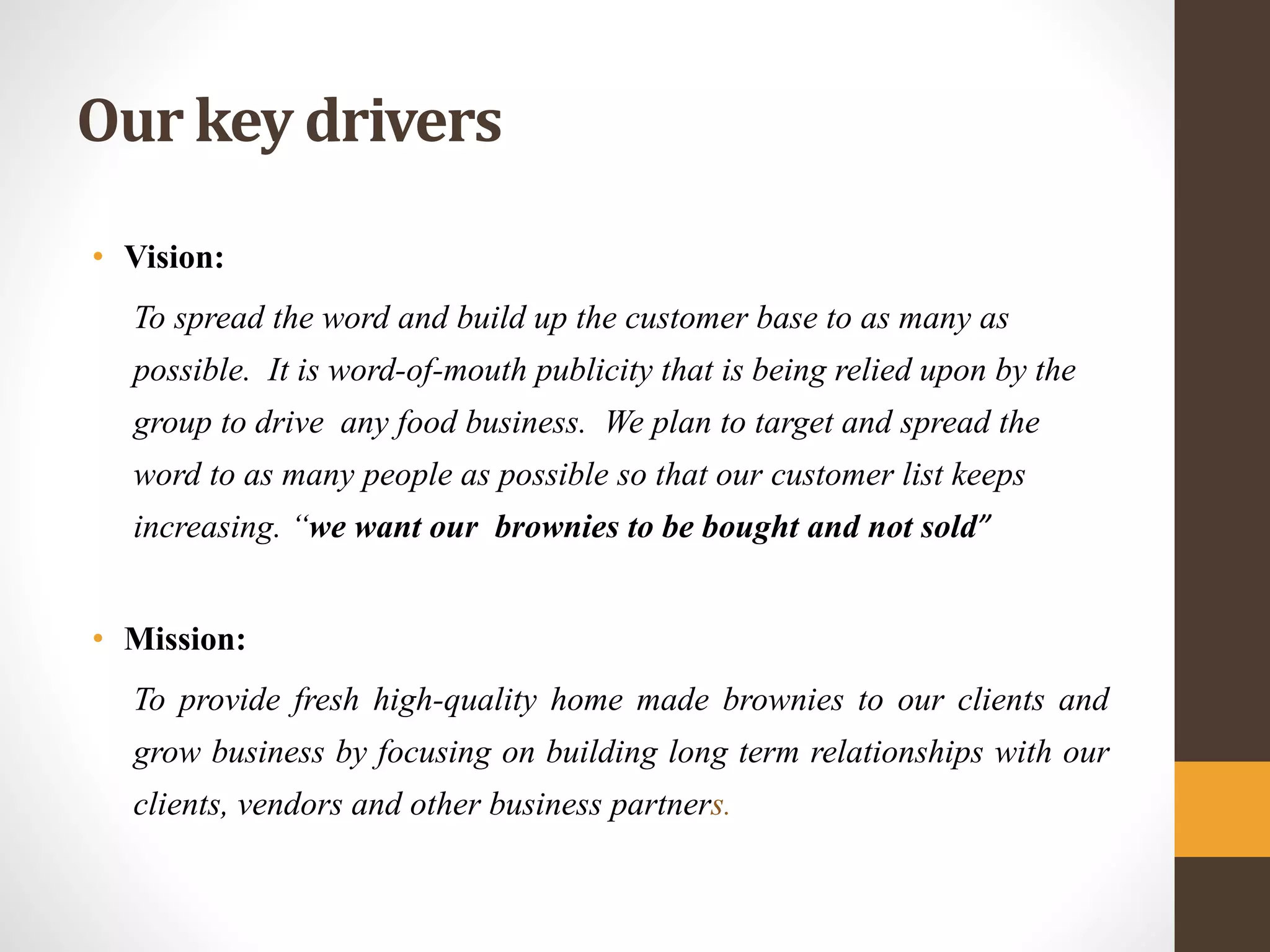 Cost accounting brownies basket with cost sheet | PPTX