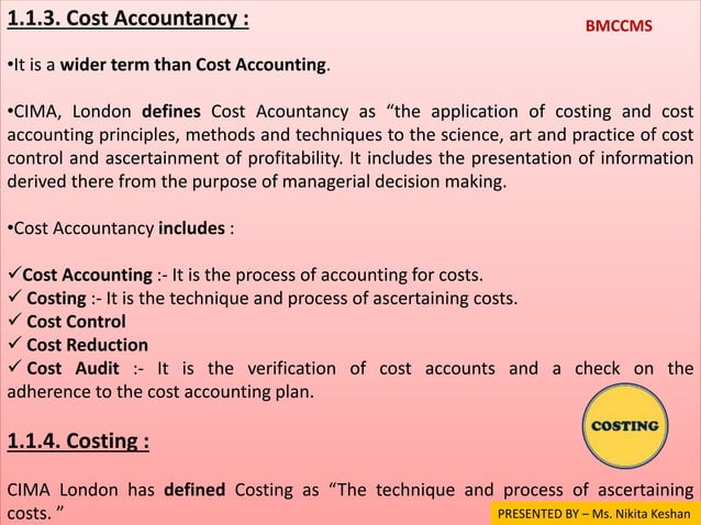 Cost Accounting- Dr. Harshita Bhatia.pptx