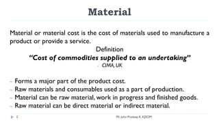 Cost Accounting - Material cost control.pdf