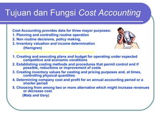 Cost accounting a | PPT