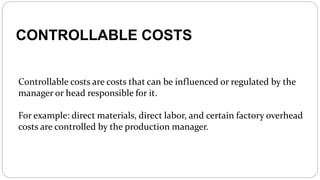 Ppt on Cost accounting and its classifications | PPTX