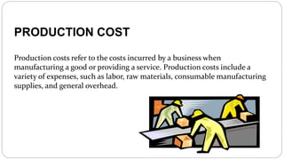 Ppt on Cost accounting and its classifications | PPTX