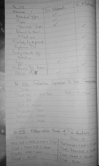 solved exercise and problems chapter 1st and 2nd | PDF