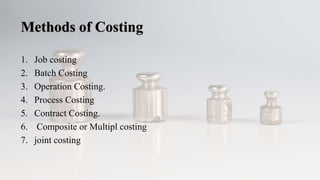 cost accounting , Element & cost sheet.pptx