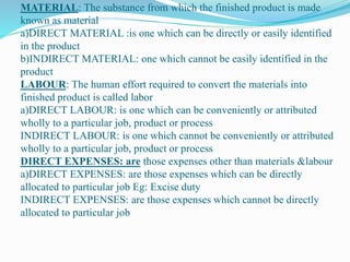 Cost accounting | PPTX