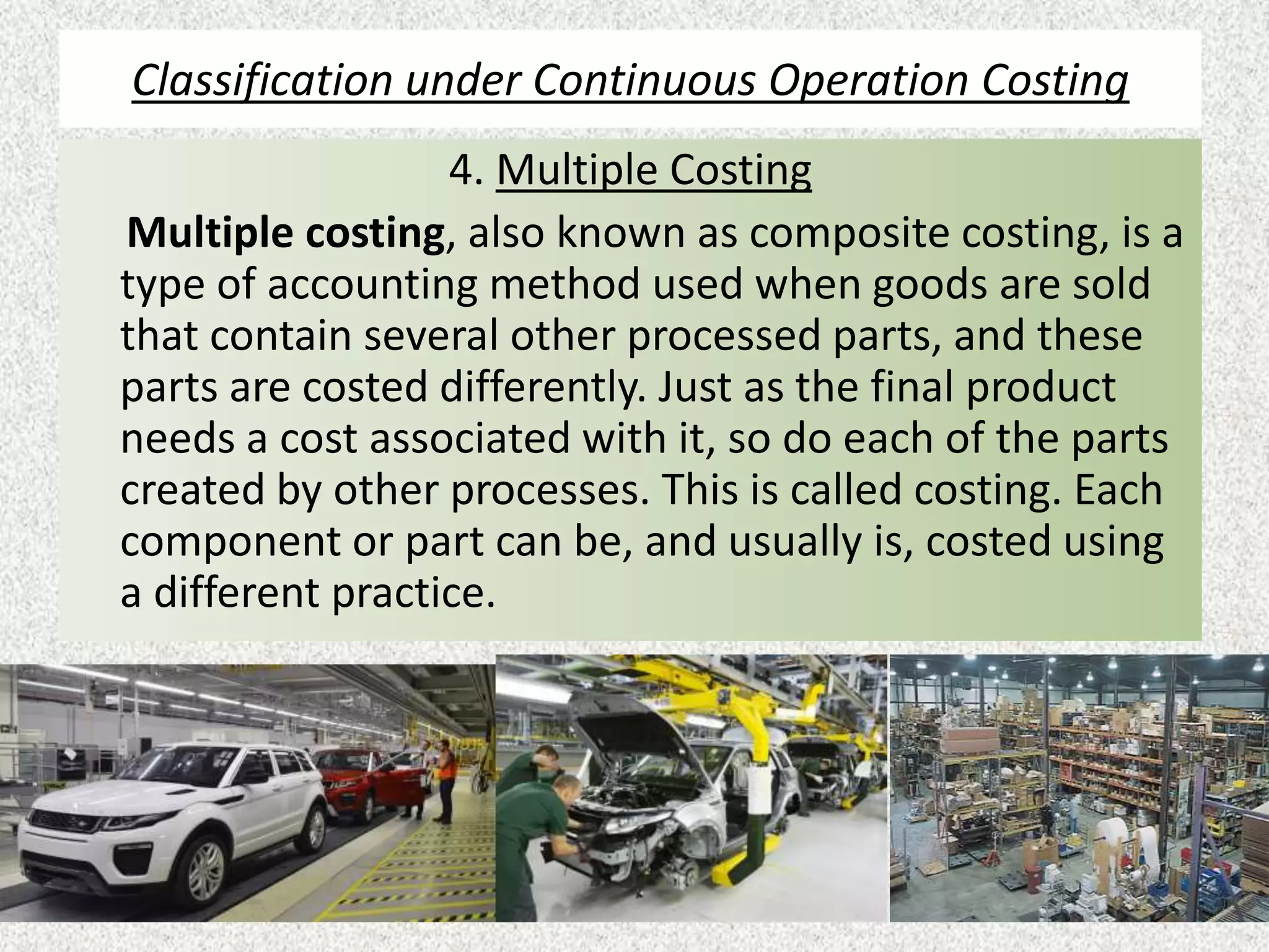 Methods and techniques of Costing | PPTX
