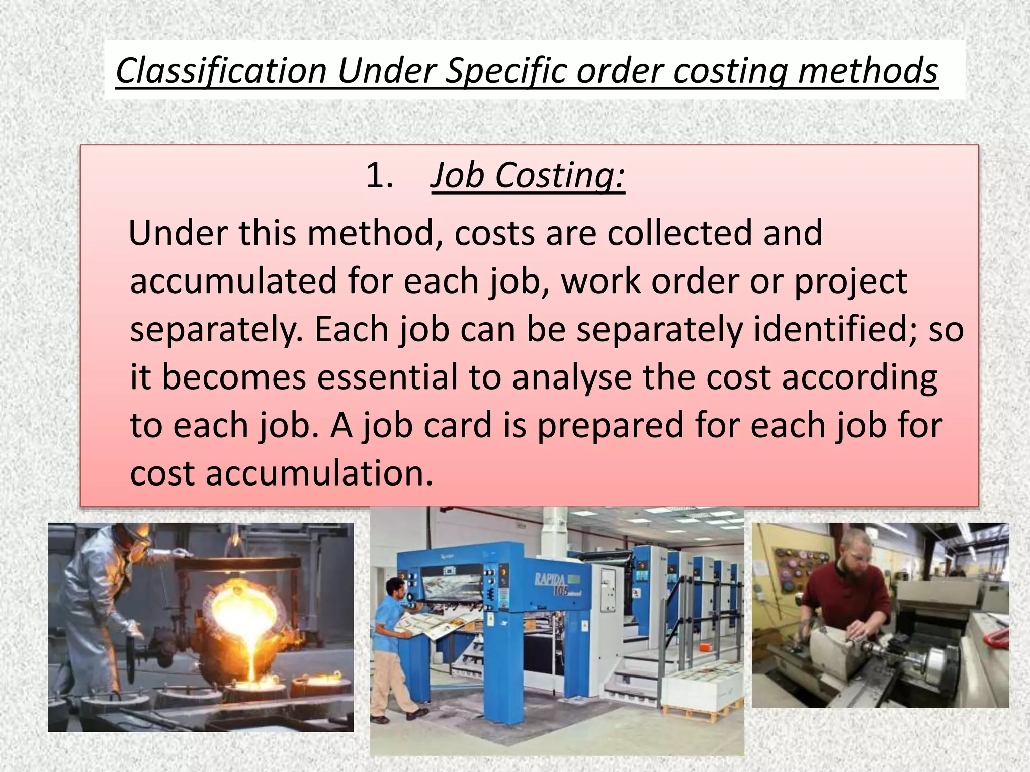 Methods and techniques of Costing | PPTX