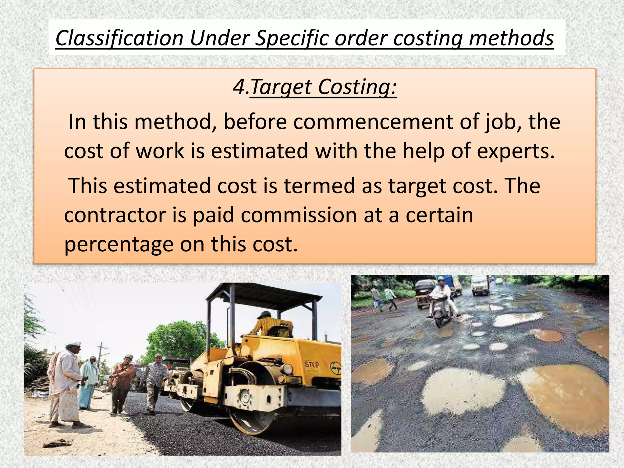 Methods and techniques of Costing | PPTX