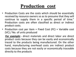 Cost acc ppt | PPTX