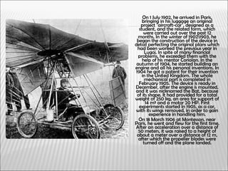 How the flight started - Costache Marius | PPT